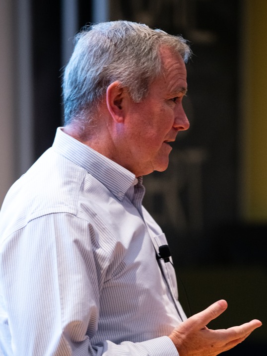 Vice Admiral Michael Connor addresses Technology Leadership Class of ...